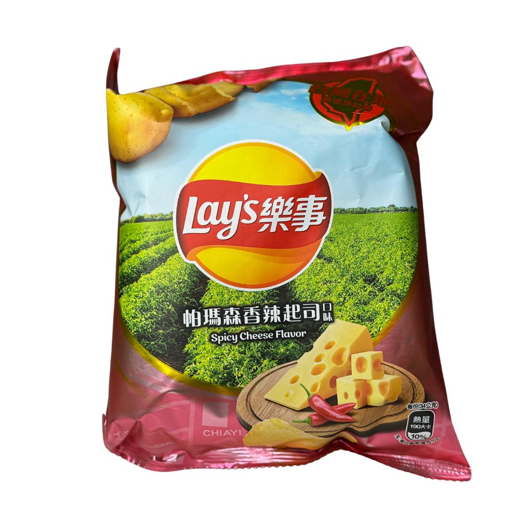Lay's Spicy Cheese 34g – The Snax Lab